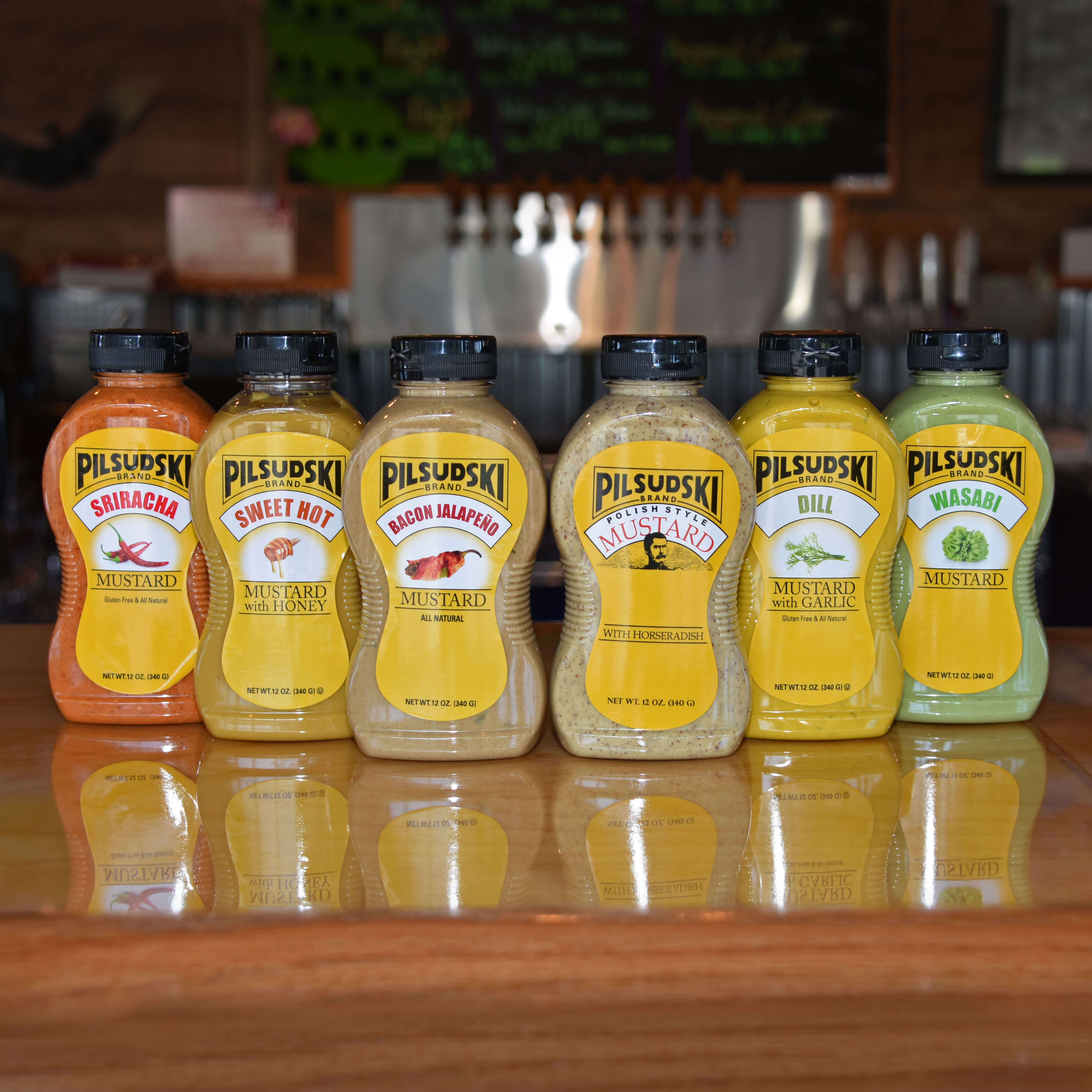 Variety Mustard and Horseradish Packs – Pilsudski Mustard